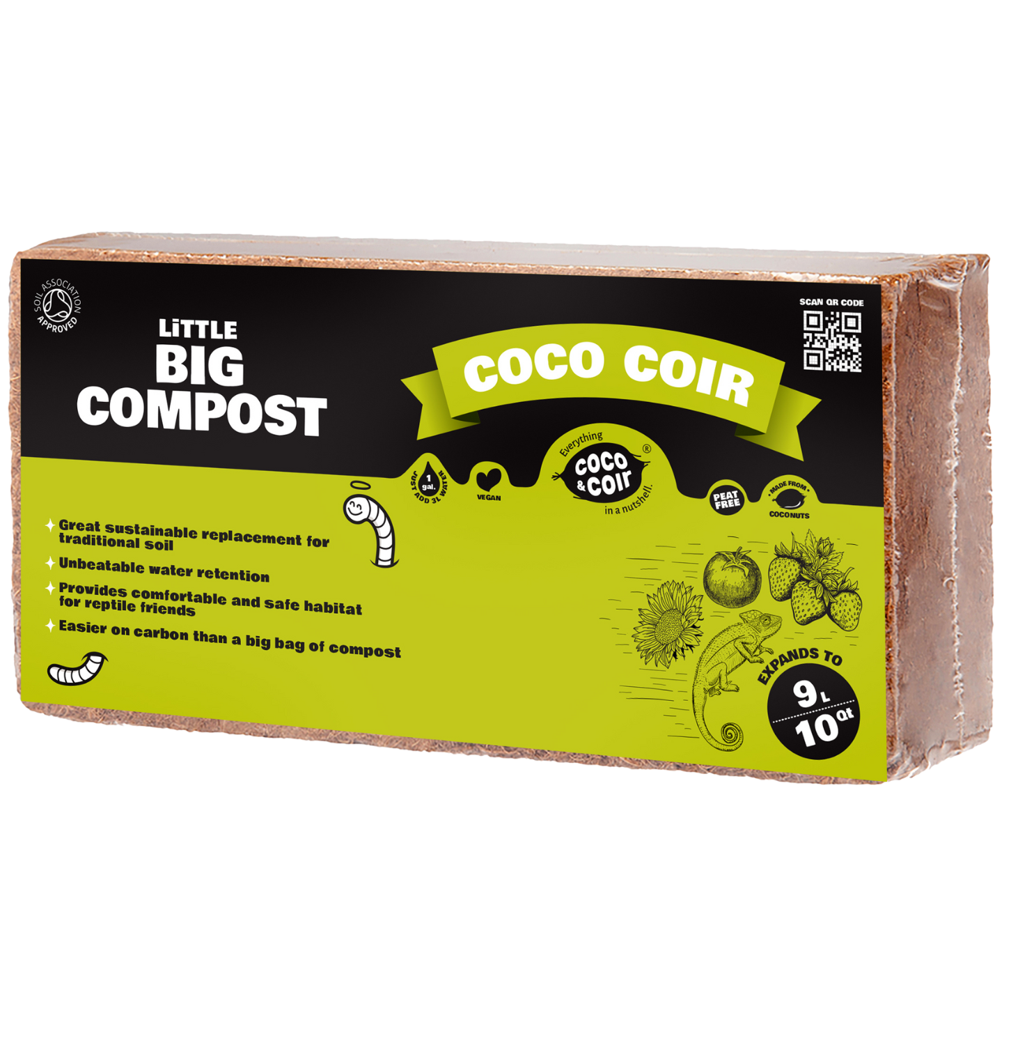 Coir Compost - Coco Grow 9L - Coir Products. Bulk Coir. Growing Media